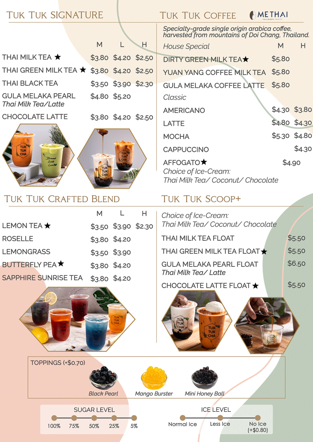 Best Thai Milk Tea in Singapore | Thai Milk Tea - Tuk Tuk Cha