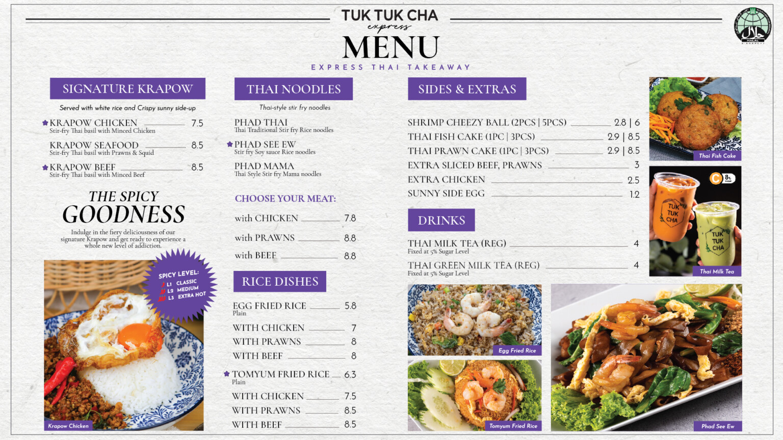 Best Thai Milk Tea in Singapore | Thai Milk Tea - Tuk Tuk Cha