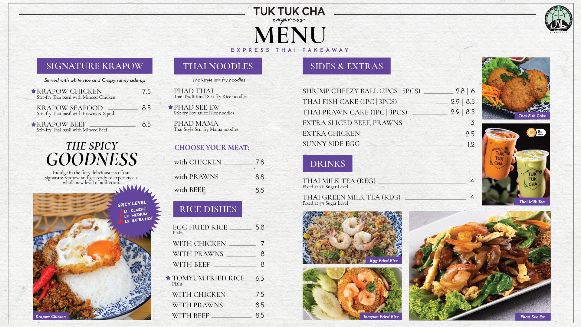 Best Thai Milk Tea in Singapore | Thai Milk Tea - Tuk Tuk Cha